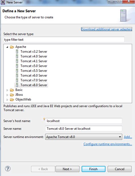 how to add tomcat 8 to eclipse kepler dzone