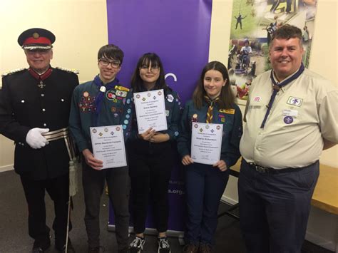 Sutton Coldfield Scouts Earn Top Award In Birmingham County