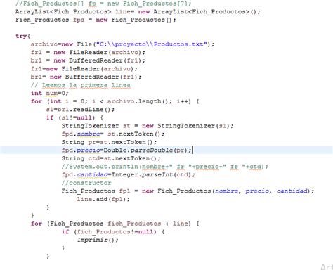 java guardar datos de un txt en un arraylist de objetos