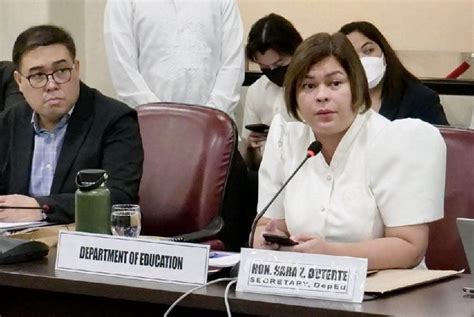 Whats Up With Sara Dutertes Confidential Funds Vera Files