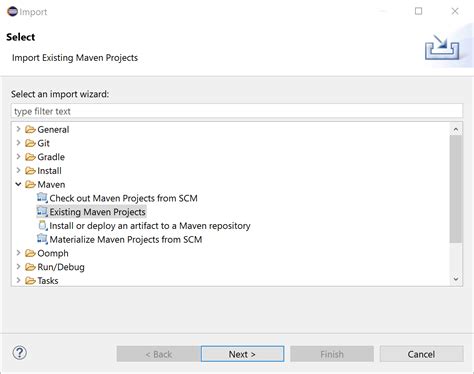 lagom importing an existing maven project into eclipse