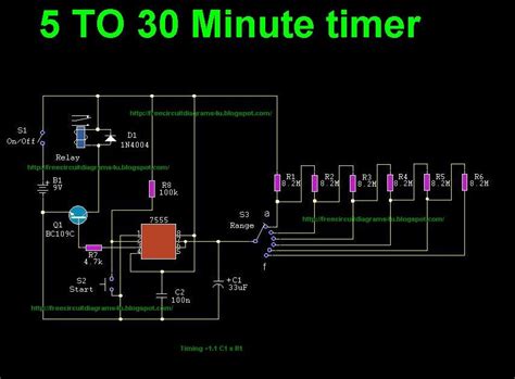 1 15 Minute Timer Circuit Diagram