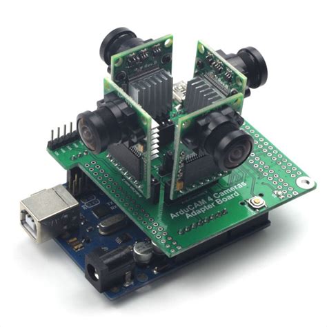 arducam mini multi camera adapter board for arduino panorama