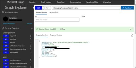 azure active directory unable to get user company