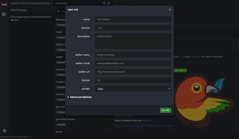 nodejs electron builder application name in programs