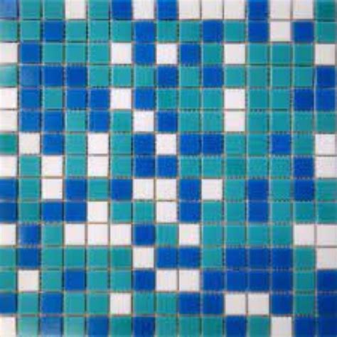 Blue Swimming Pool Glass Mosaic Tiles Size 0 5x0 5 Feet 145x145 Mm