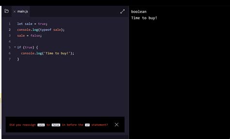 why can t i use let to reassign a variable javascript faq