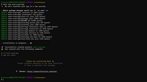 typescript crud rest api using nest js typeorm postgres docker and