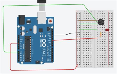 arduino 16 entrada analógica analogread e saída pseudoanalógica com