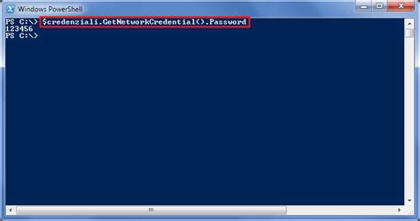 Information Technology Powershell Recuperare La Password Da Un