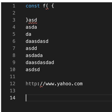 syntax highlighting is ok but doesn t show any errors · issue 2740