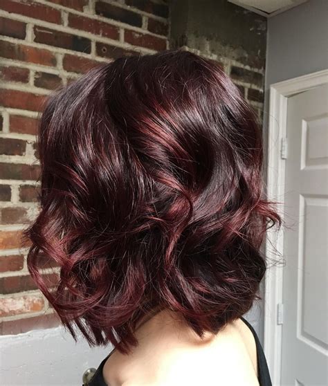 Mulled Wine Hair Color Is Perfect For Winter Glamour Wine Hair
