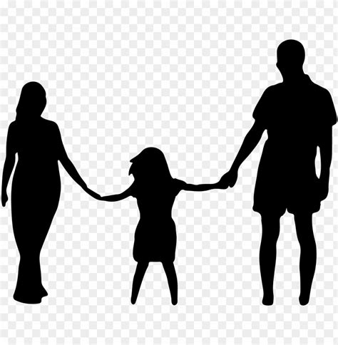 Mother And Daughter Silhouette Mother Daughter Silhouettes Stock