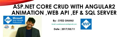 shanu c and you asp core angular2 crud with animation using