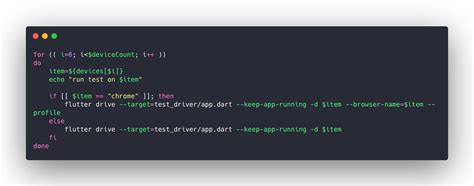 romantic project — how to run flutter integration test on multiple