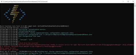 [solved] weird exception when trying to use dependency injection in an
