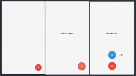 customizable multi action button component for react native