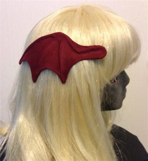 Bat Wing Hair Clips Ready To Ship By Silverfaction On Etsy