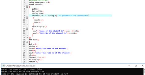 constructor in c sharp tutorial