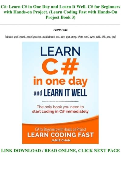 e book download c learn c in one day and learn it well c for