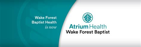 Wake Forest Baptist Health Is Now Atrium Health Wake Forest Baptist