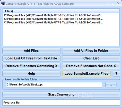 download convert multiple utf 8 text files to ascii
