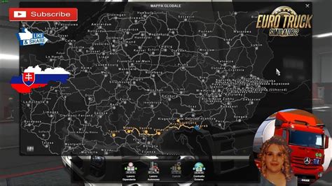 Euro Truck Simulator 2 1 33 New Slovakia Map By Kimislimi V13 Iveco