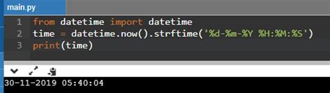 How To Get Current Time In Python All Examples