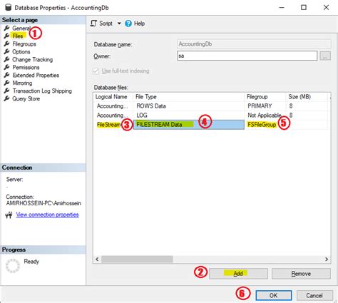 storing files in sql database using filestream part 1