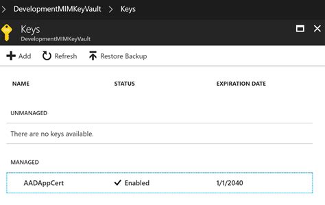 quickly creating and using an azure key vault with powershell