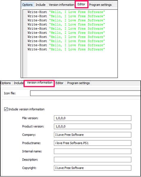powershell to exe converter to convert ps1 to exe