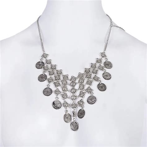Women Sexy Turkish Gypsy Beach Body Jewelry Bikini Coins Tassel Belly