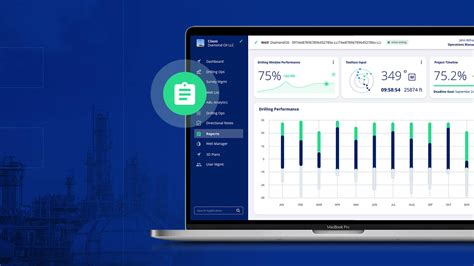 an oil and gas management software for a leading drilling company it