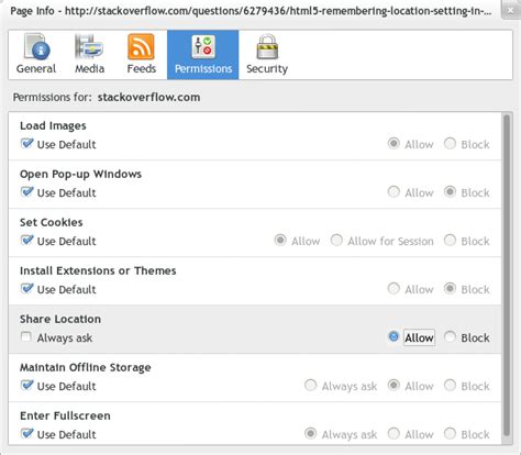 python always allow geolocation in firefox using selenium stack