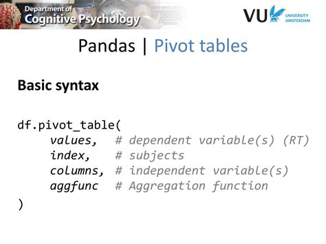 ppt pandas and matplotlib powerpoint presentation free download id