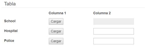 forms table with fixed number of rows possible to make columns read