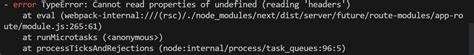 next js typeerror cannot read properties of undefined reading