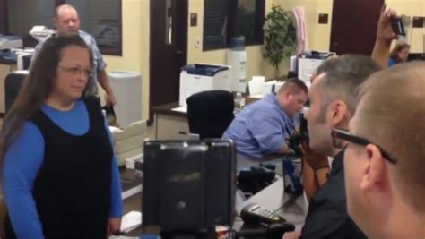 Us Clerk Refusing Same Sex Marriage Licenses Divorced Three Times