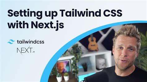setting up tailwind css in a next js project youtube