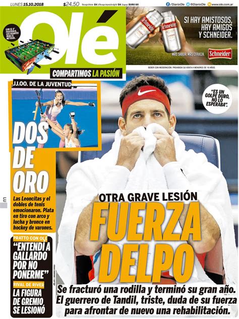 olé argentina lunes 15 de octubre de 2018 infobae