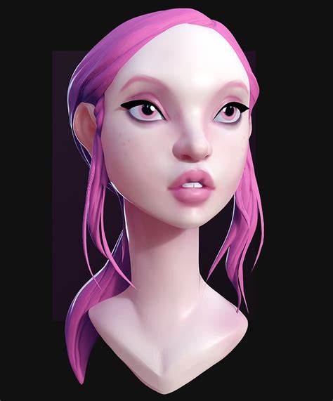 Loish Girl David Chung Loish Character Art Zbrush Character