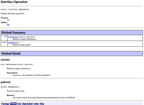 java fundamentals tutorial javadoc