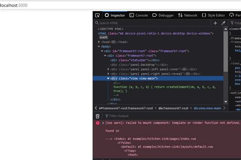 nuxt js framework7 questions framework7 forum