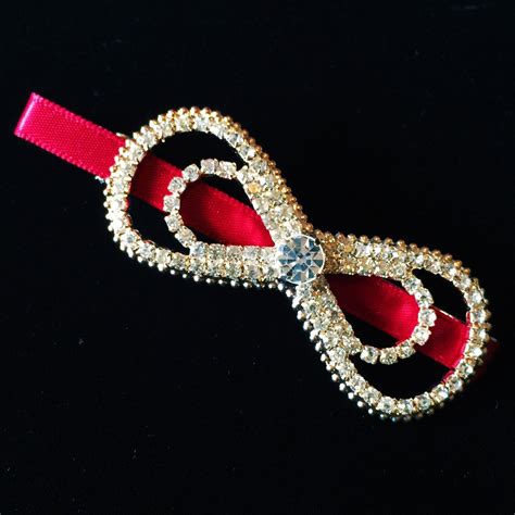 Usa Seller Hair Clip Hairpin Rhinestone Crystal Bobby Pin Bowknot Clear