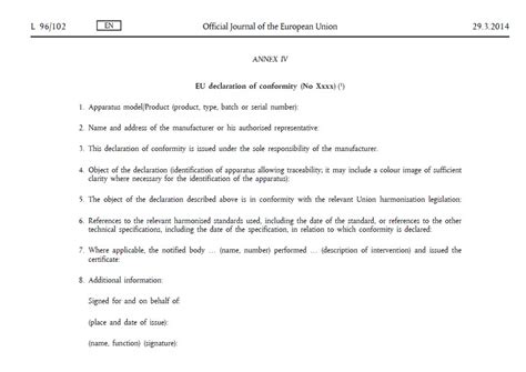 example of document type declaration certify letter