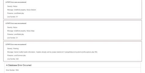 error modul codeigniter undefined property kaskus