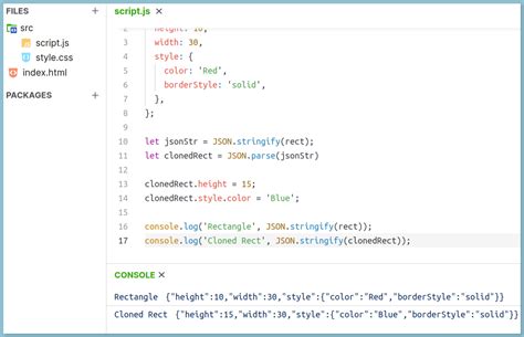 deep cloning in javascript