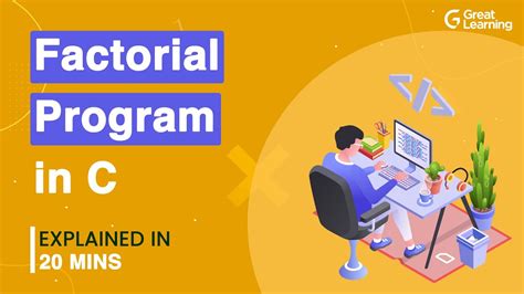 factorial program in c how to calculate factorial in c c