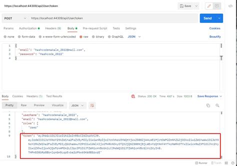 understanding token based authentication in asp net core 3 1 using json