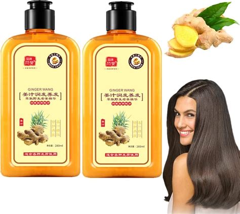 Ginaday Instant Ginger Hair Regrowth Shampoo Ginger Shampoo For Hair
